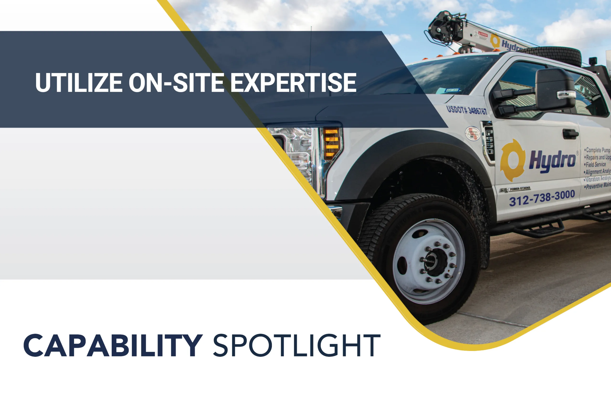 Capability Spotlight: Utilize On-Site Expertise - Hydro, Inc.